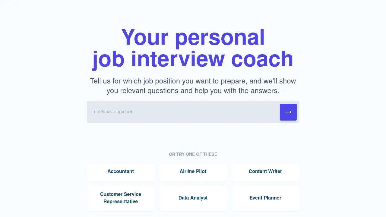 AI Interview Coach - BestofAI AI Interview Coach - BestofAI